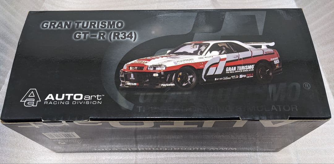【未使用】AUTOart グランツーリスモ GT-Ｒ（Ｒ34）1/18