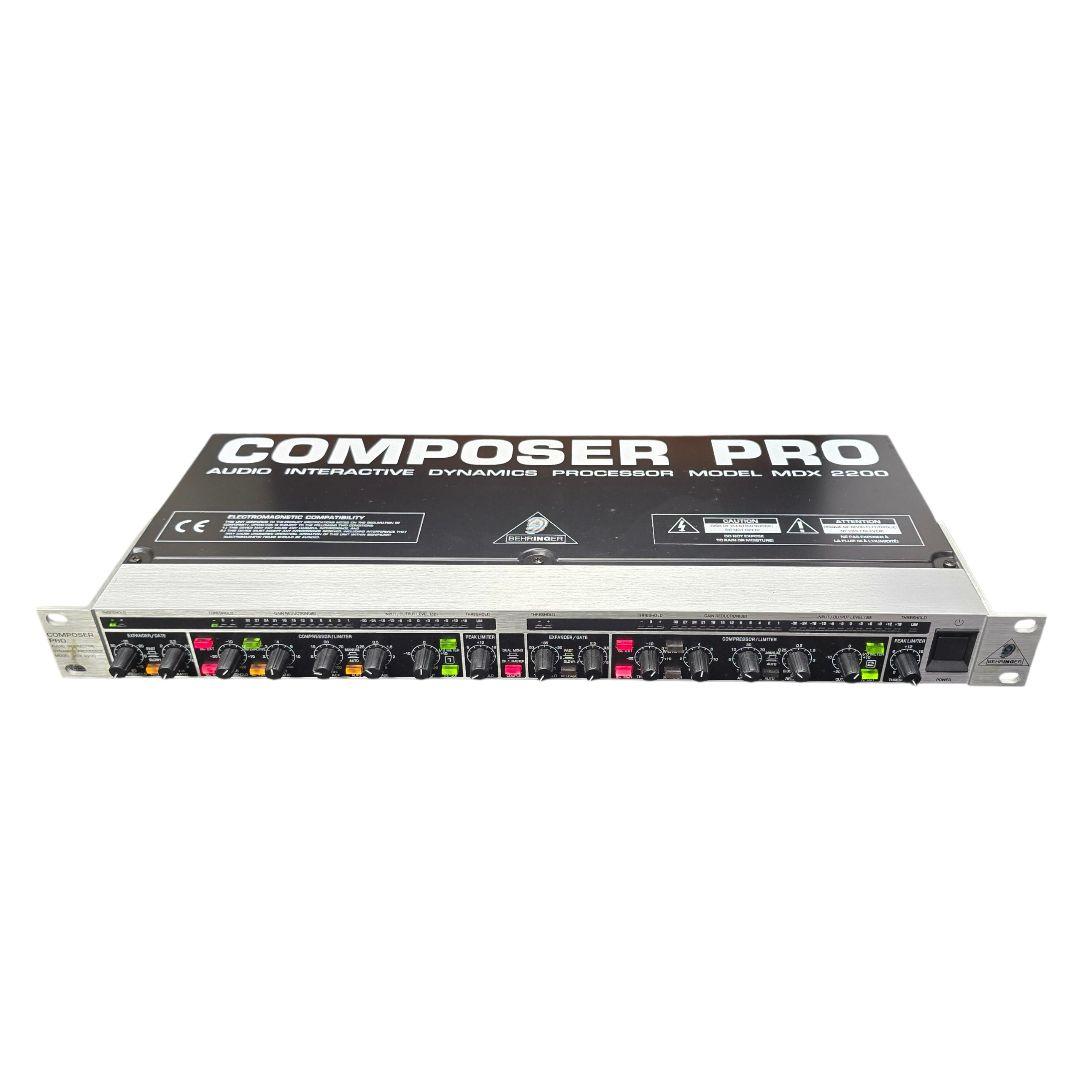 ②ベリンガー BEHRINGER MDX2200 コンプレッサー　PRO