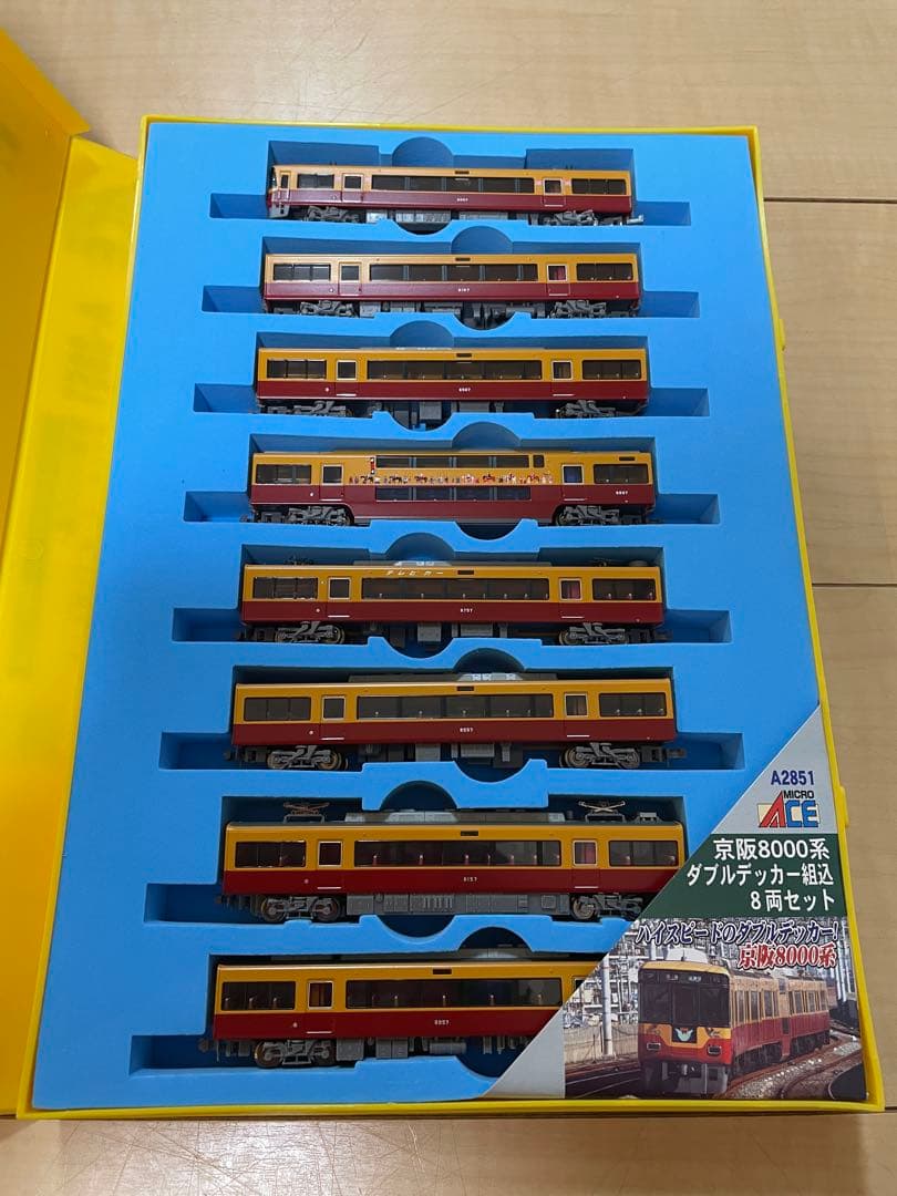 マイクロエース 京阪8000系ダブルデッカー組込　8両セット A-2851