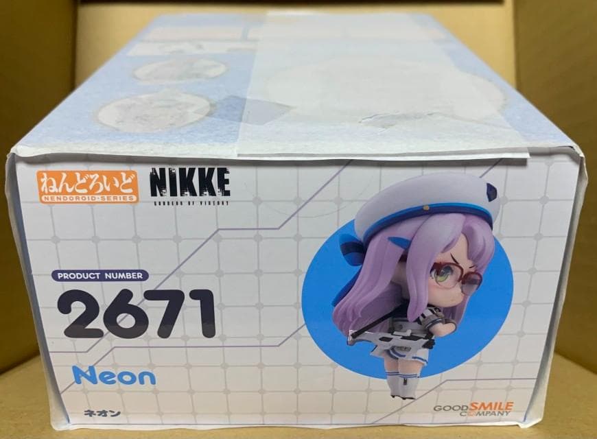 ねんどろいど 勝利の女神 NIKKE ネオン 特典 「曇りメガネ」パーツ付き