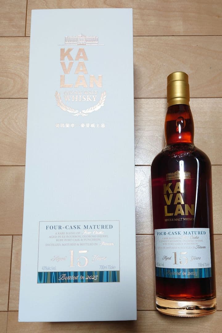 ウイスキー KAVALAN FOUR-CASK MATURED 15 Years 700ml