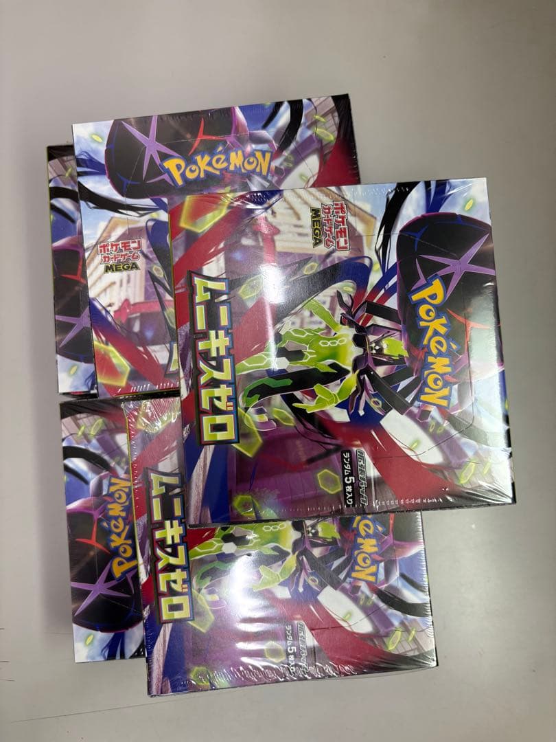 ポケモンカード MEGA ムニキスゼロ 5BOX 新品未開封シュリンク付き