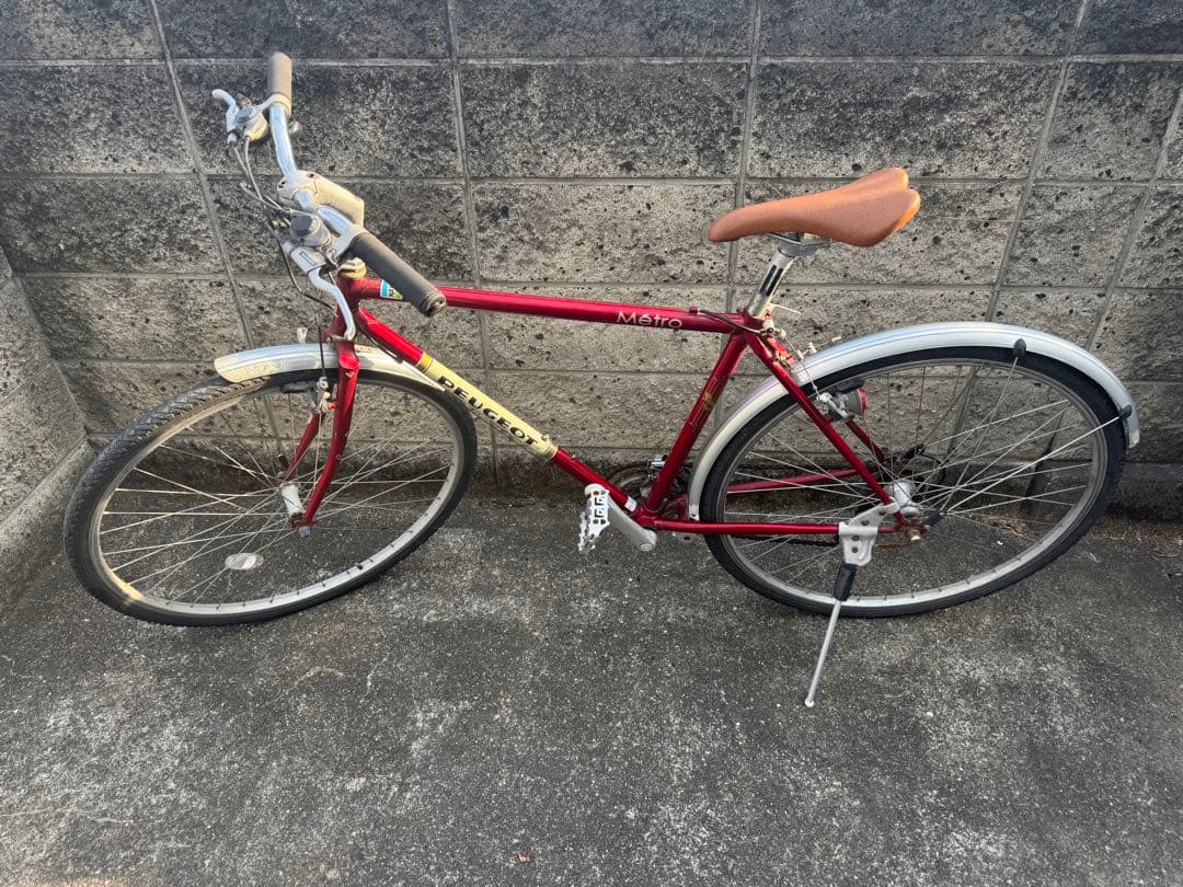 引き取りPEUGEOT METRO シマノ21段変速　自転車　プジョー