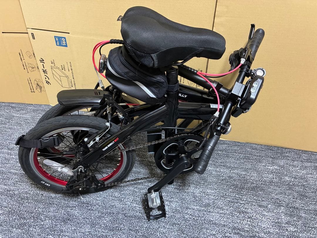 折りたたみ電動アシスト自転車　TRANS MOBILLY 16インチ