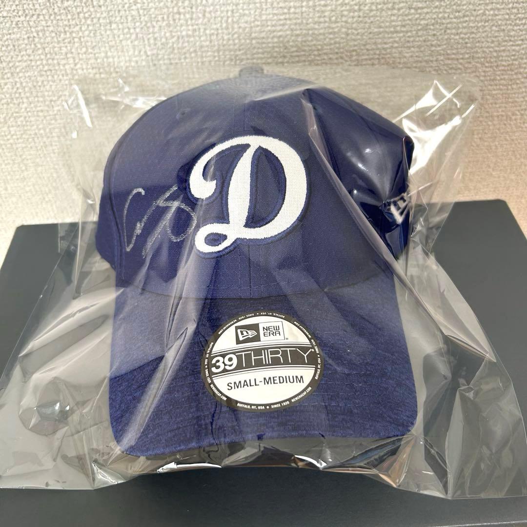 大谷翔平選手直筆サイン入りCAP ロサンゼルスドジャースキャップ　＊カードセット