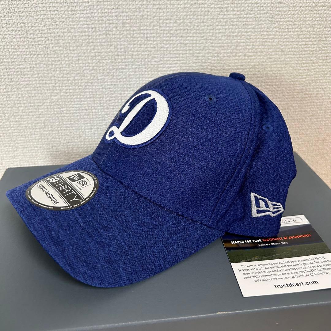 大谷翔平選手直筆サイン入りCAP ロサンゼルスドジャースキャップ　＊カードセット