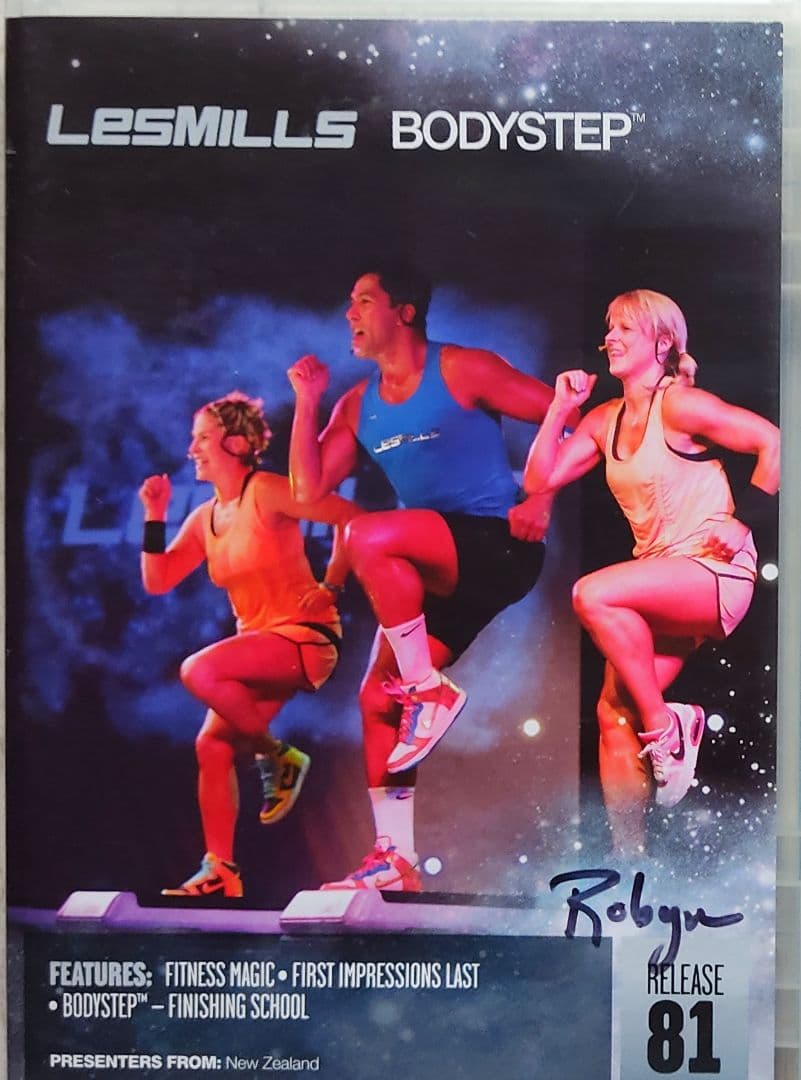 ウエイトトレーニング LESMILLS BODYSTEP DVD