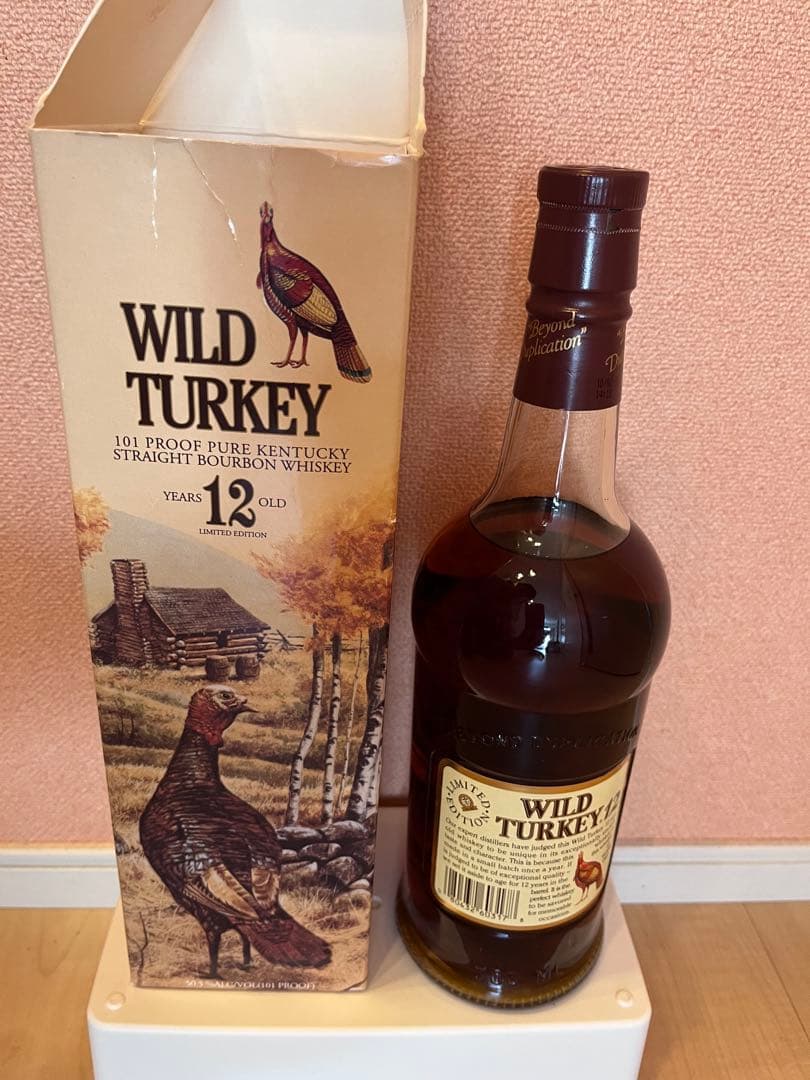 WILD TURKEY（ワイルドターキー）12年【希少・旧ボトル】