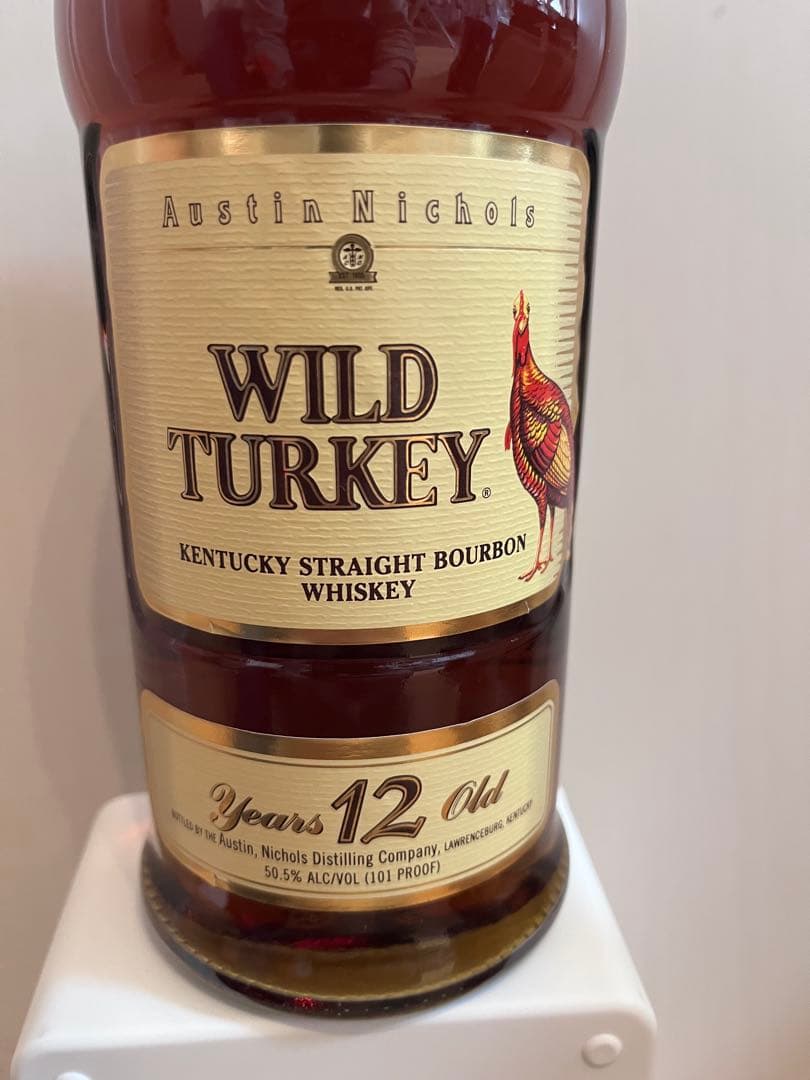 WILD TURKEY（ワイルドターキー）12年【希少・旧ボトル】