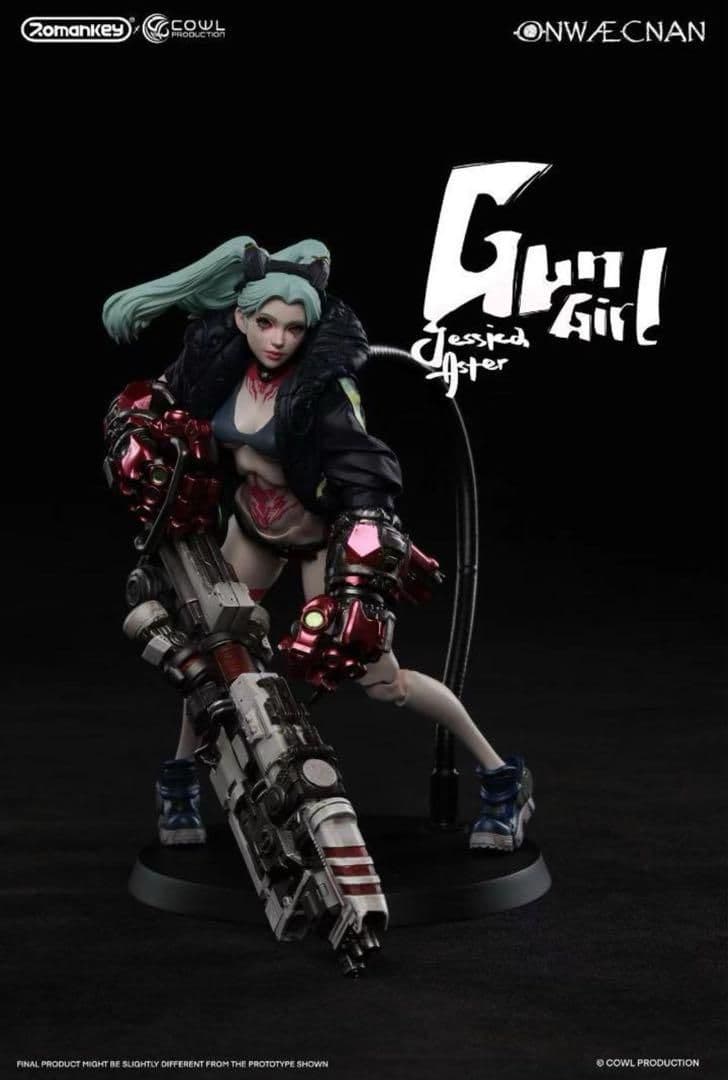 R*a様 エッジランナーズ 1/12 GUN GIRL 豪華版Romankey