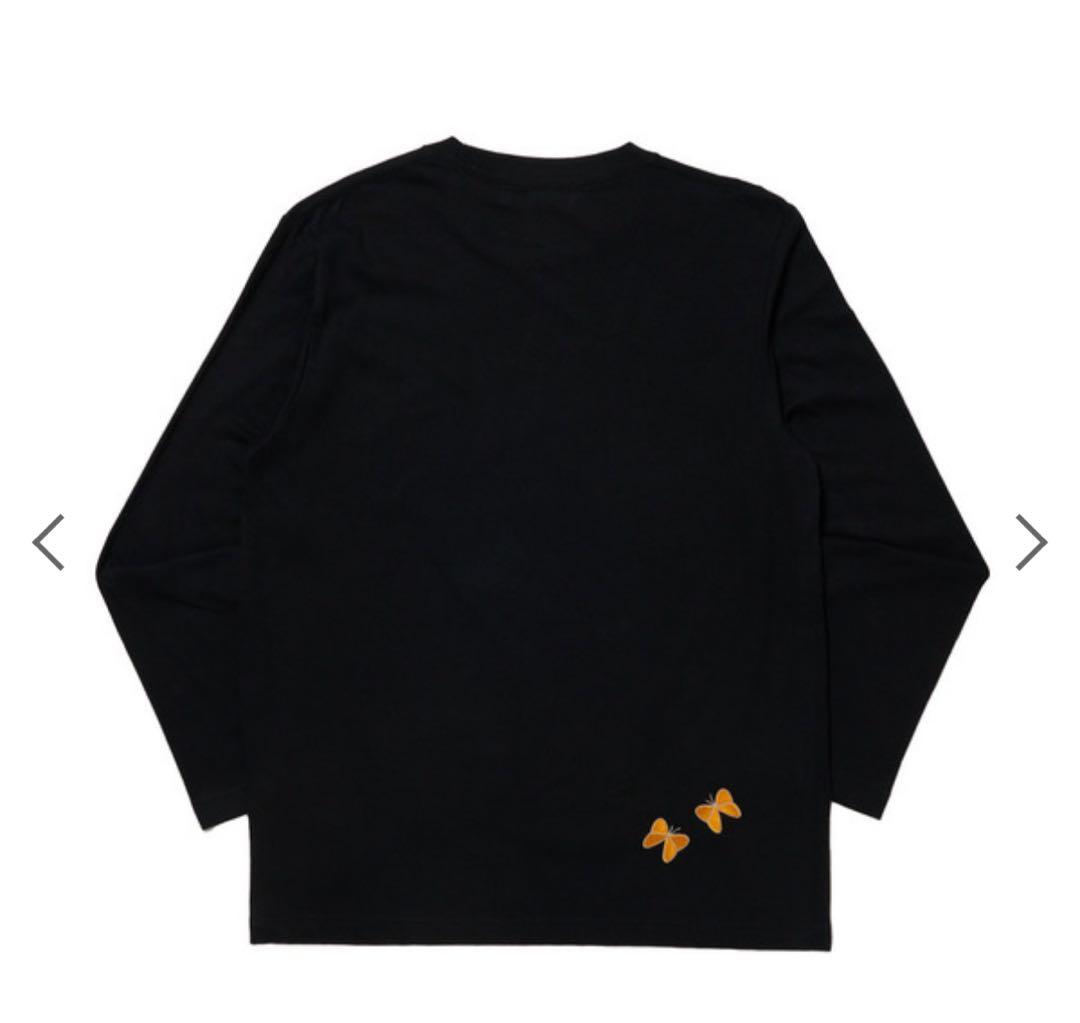 ミュージシャン buddix Arch Logo Butterfly EMB LS Tee