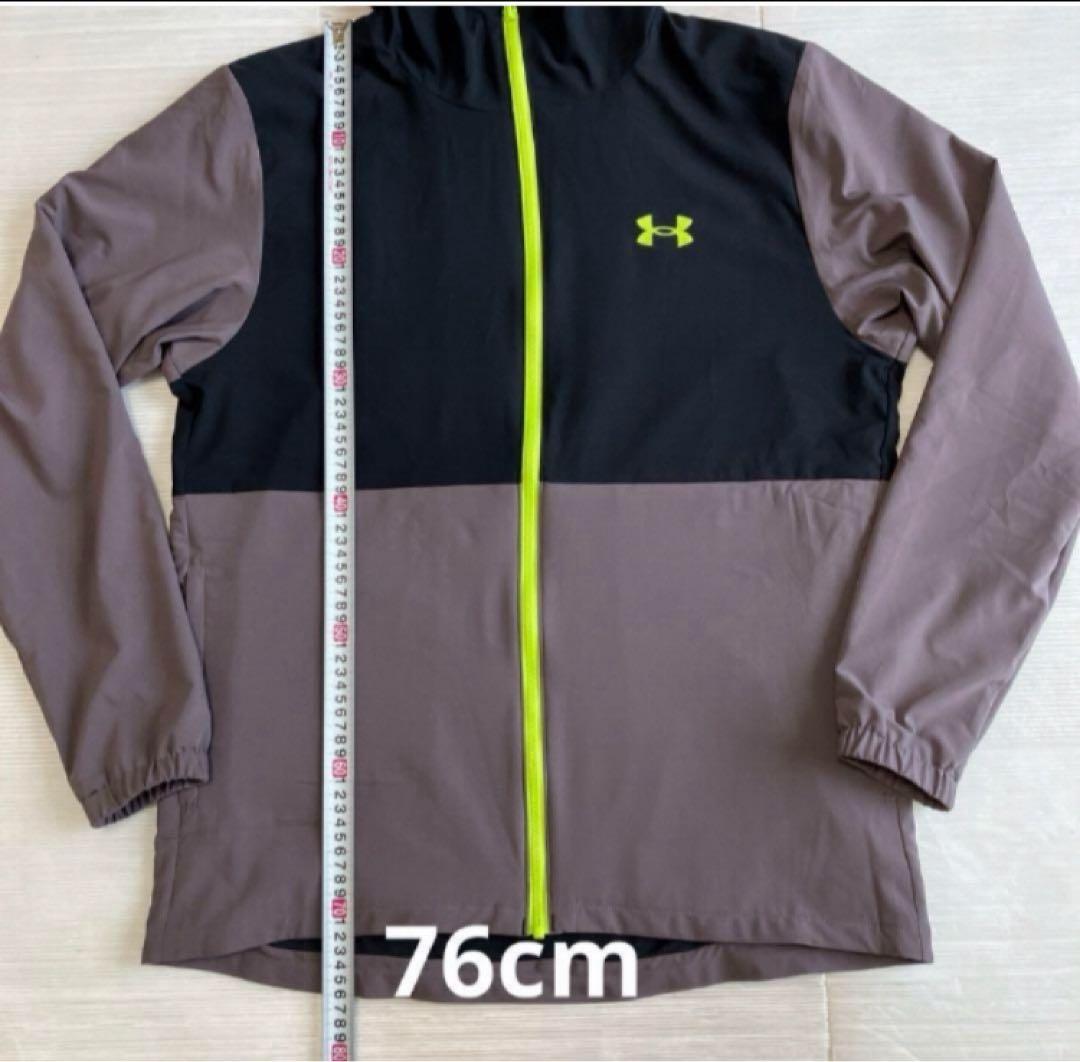 送料無料 新品 underarmour ストレッチウーブン フルジップJK&PT