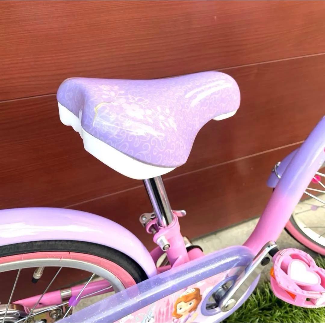 ディズニー　ちいさなプリンセス ソフィア 18インチ　子供自転車
