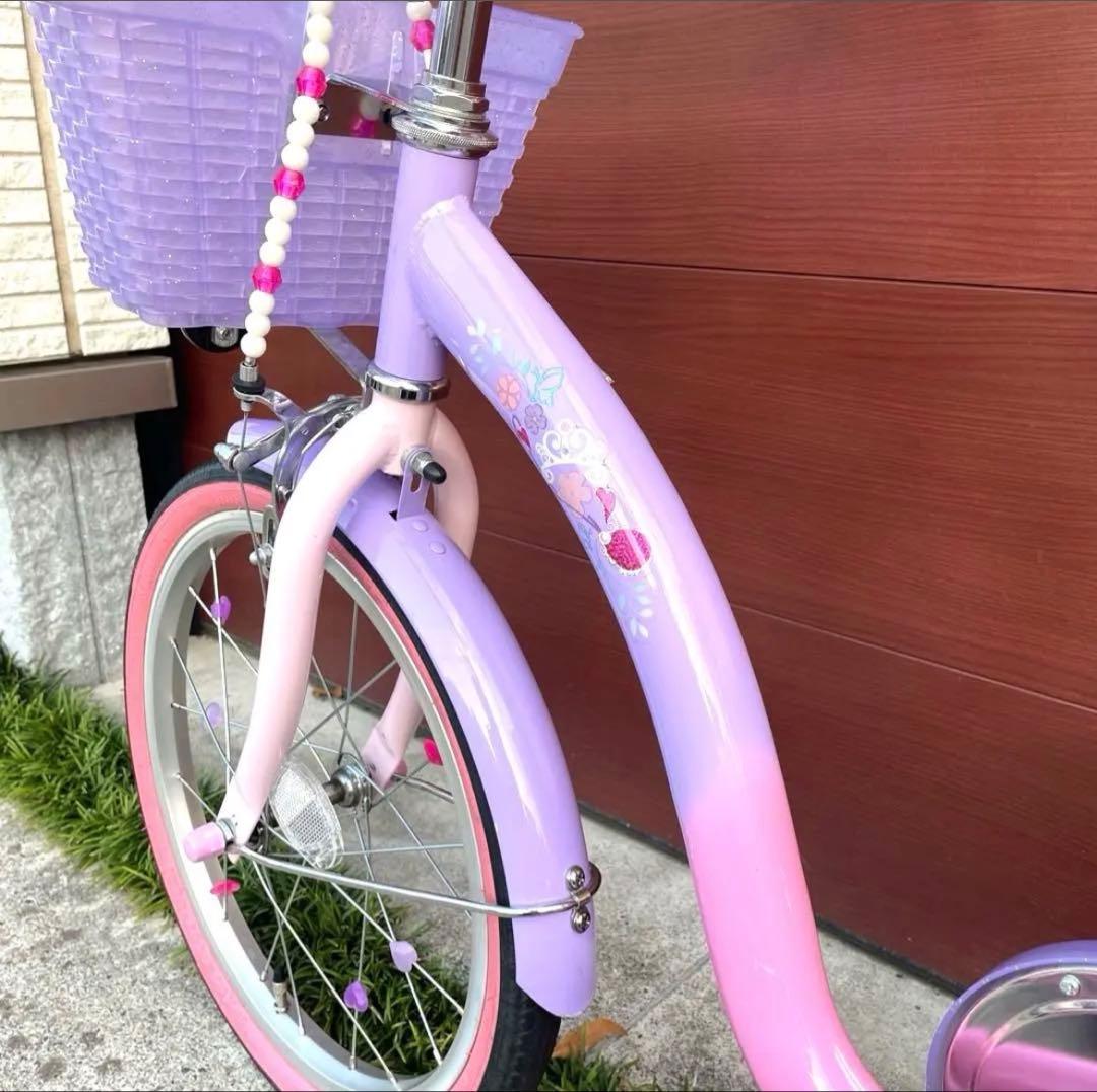 ディズニー　ちいさなプリンセス ソフィア 18インチ　子供自転車