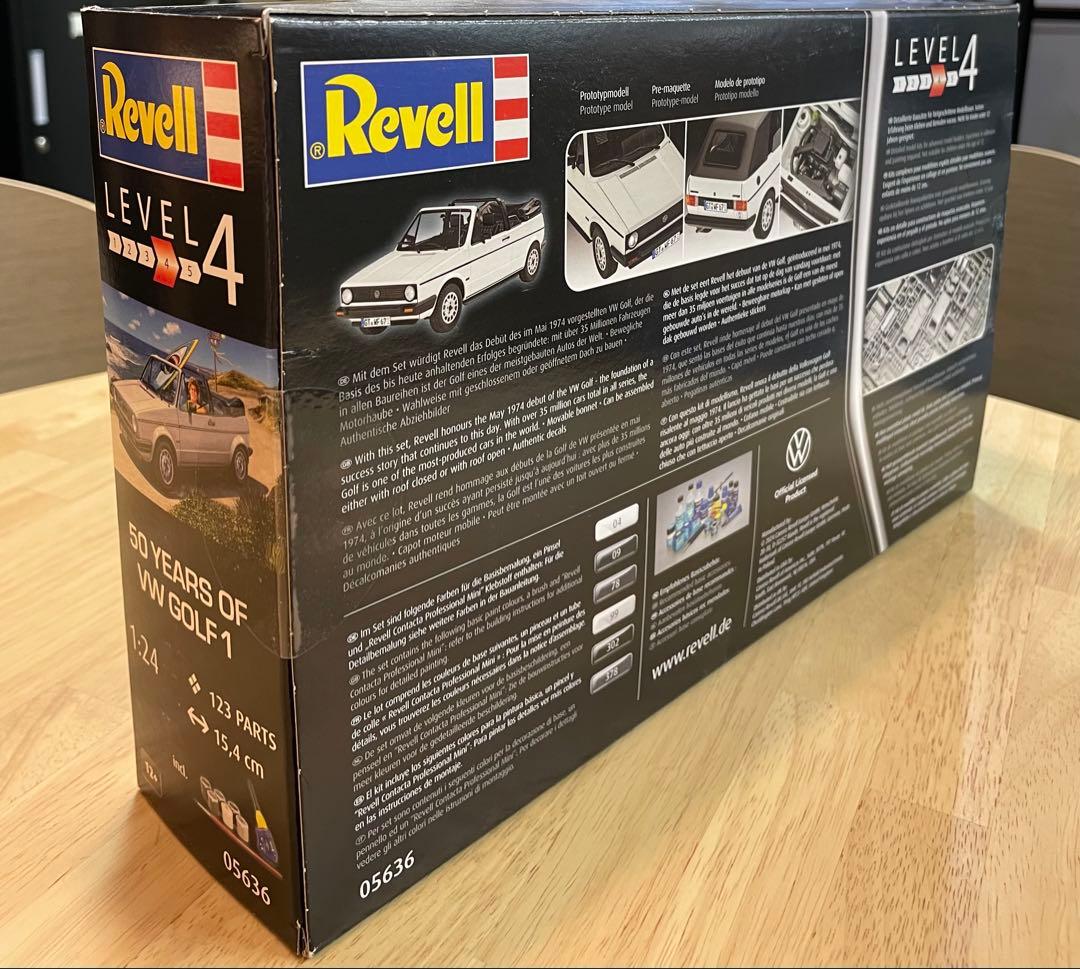 レベル Revell 1/24 VW Golf 1 50周年モデル