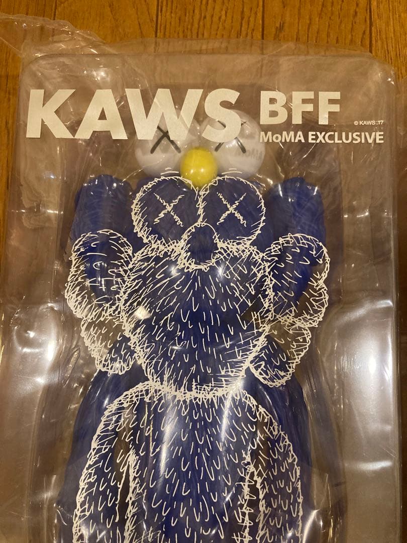 KAWS BFF MoMA EXCLUSIVE BLUE&black 新品未開封