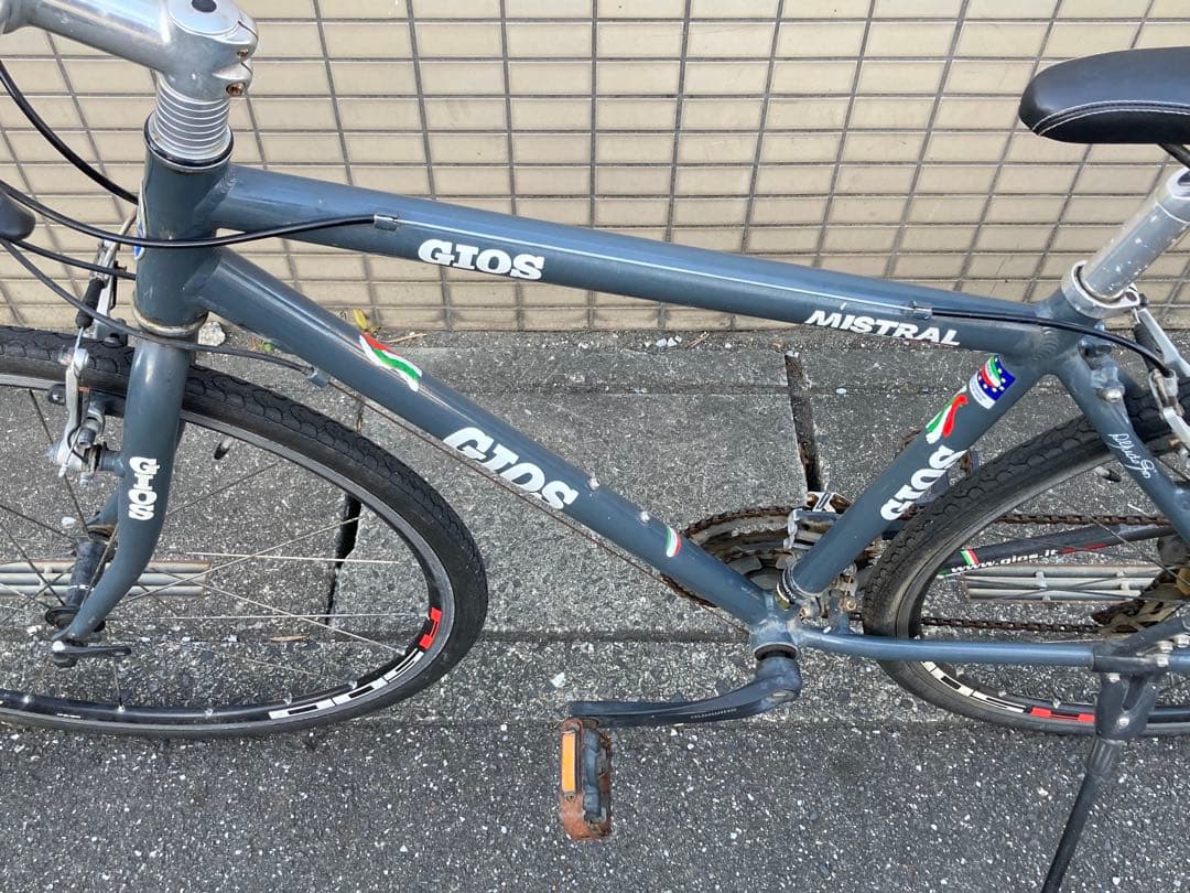 GIOS MISTRAL ジオス ミストラル グレー サイズ480 前3×後8段