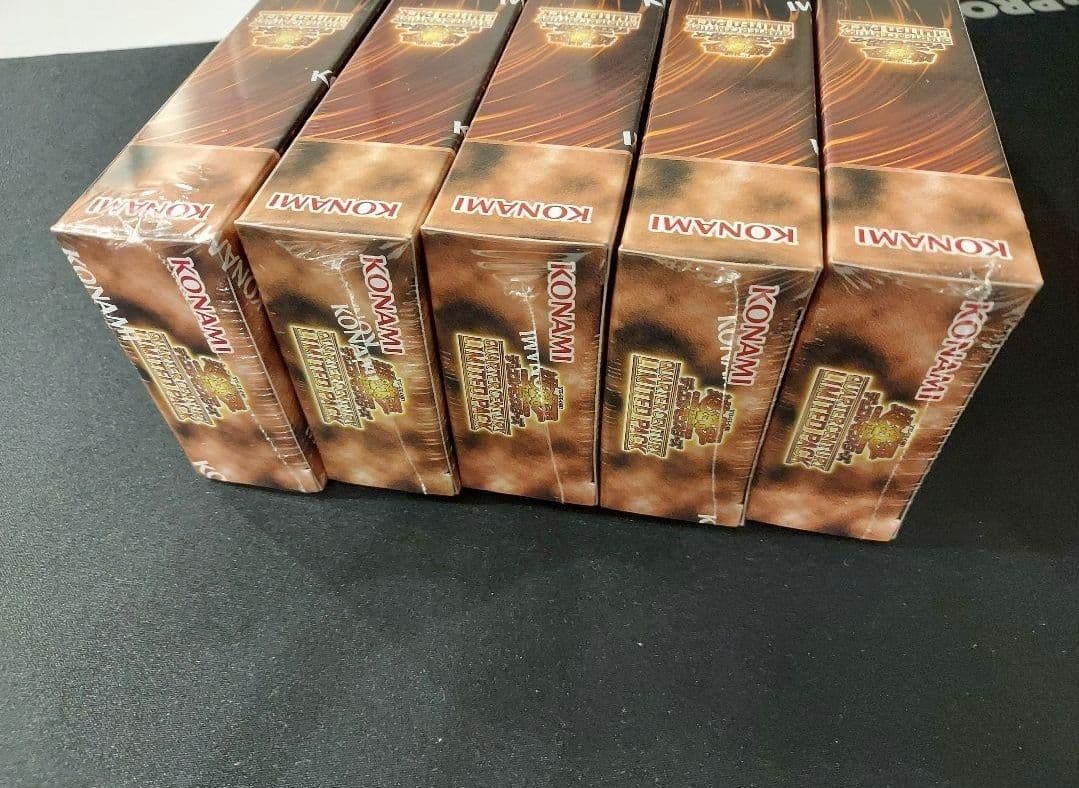 遊戯王　リミテッドパック　新品・未開封　シュリンク付き　5BOX