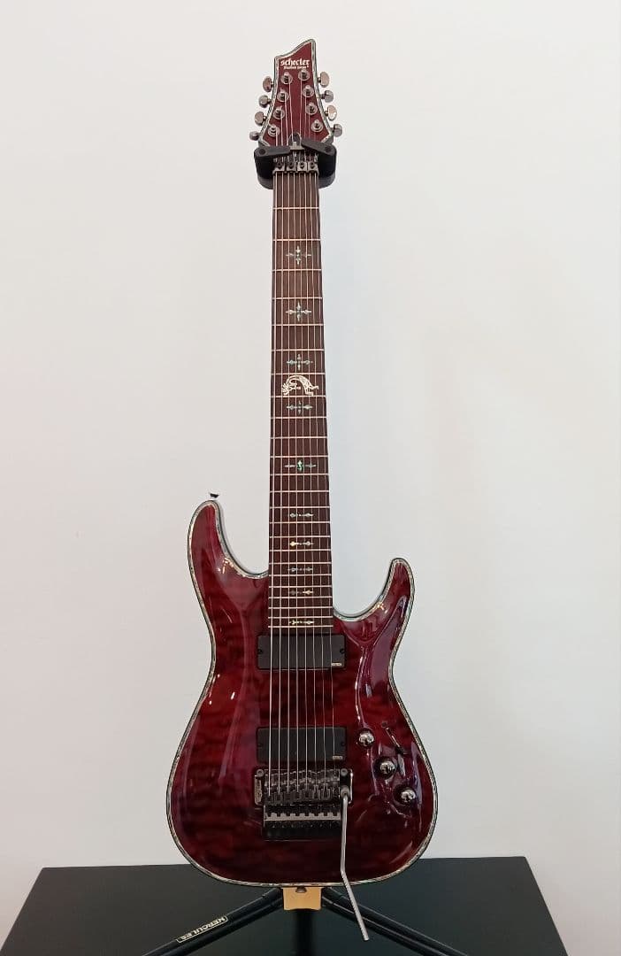 希少schecter diamondseries8弦ギター HELLRAISER