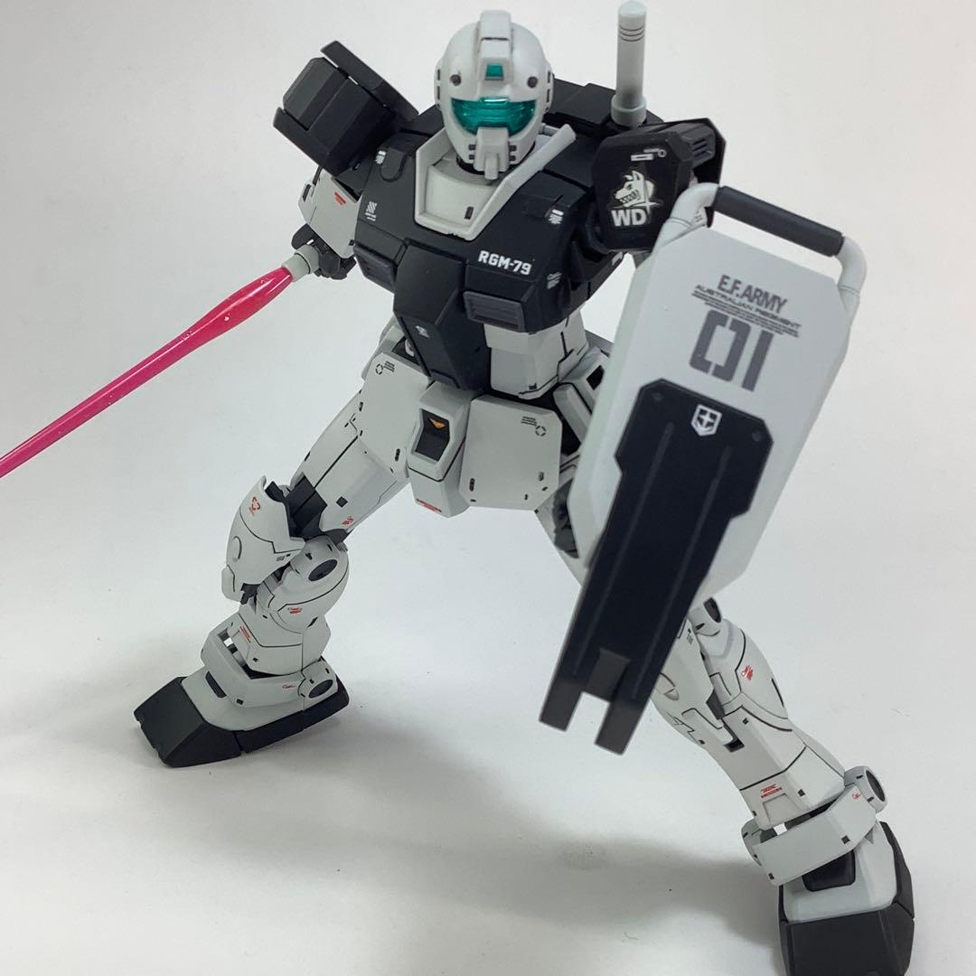 HG RGM-89 ジム【ホワイト・ディンゴ隊仕様】塗装済完成品