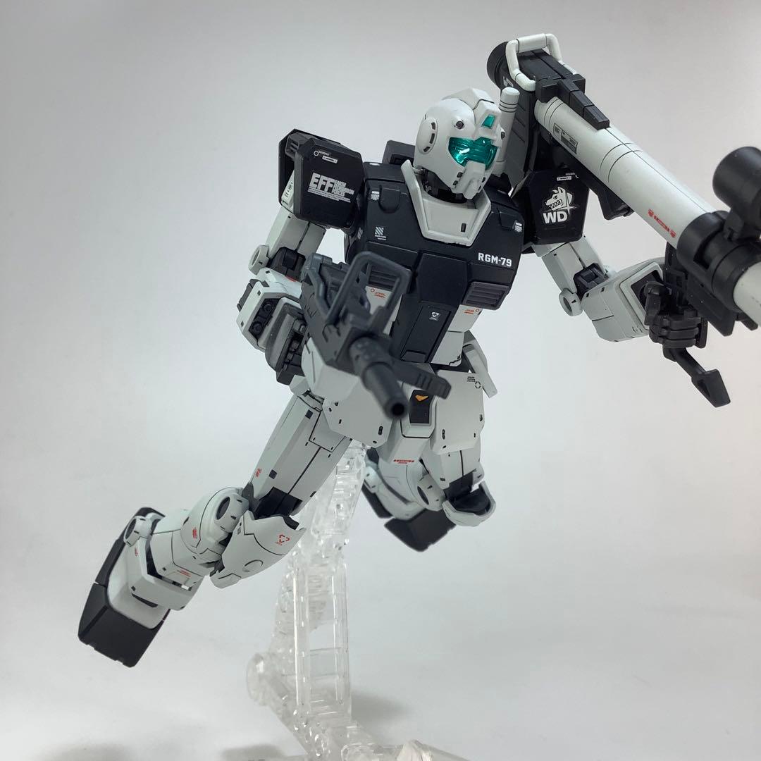 HG RGM-89 ジム【ホワイト・ディンゴ隊仕様】塗装済完成品