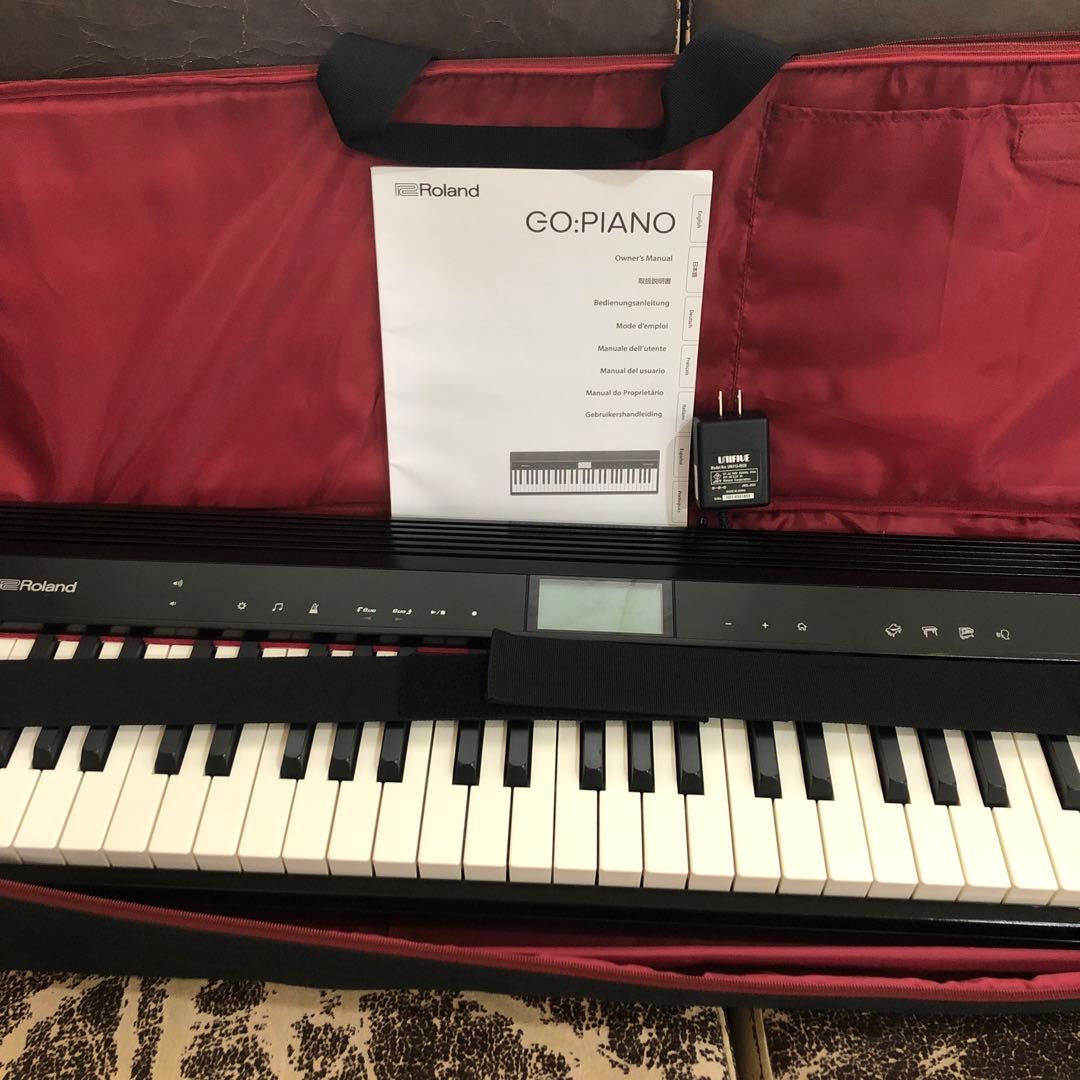 Roland 電子ピアノ　GO:PIANO 61 極美品　キャリングケース付き