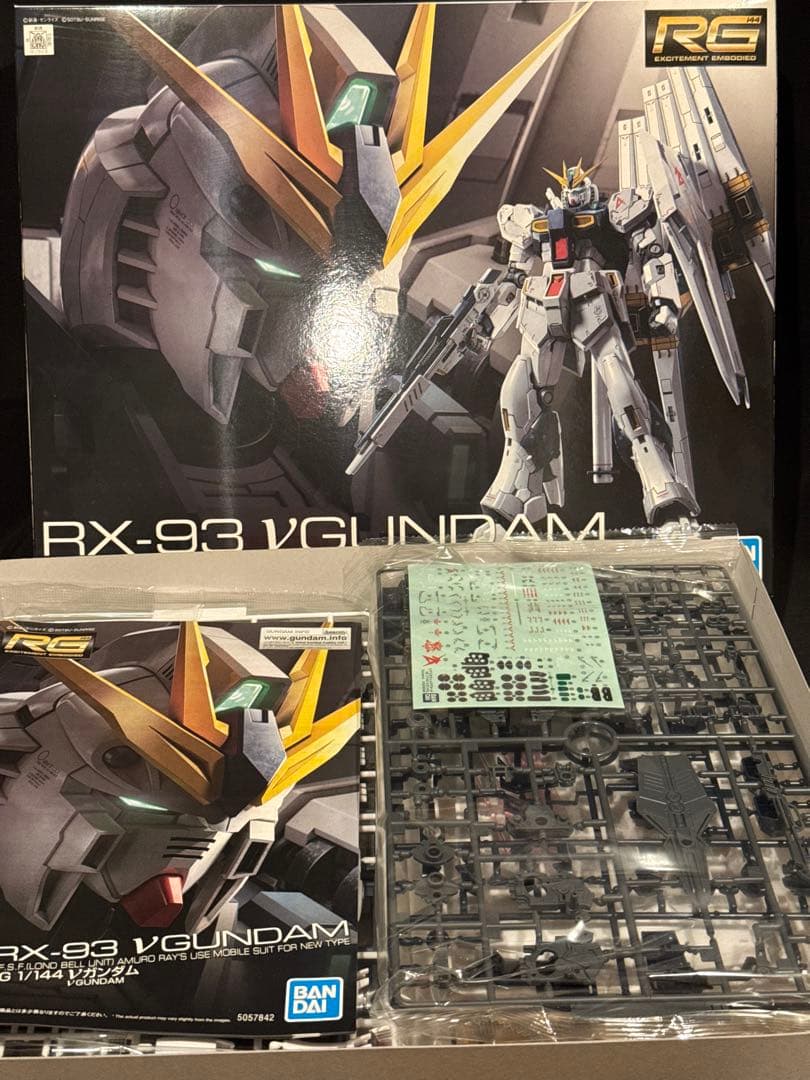 t*k様 RG Hi-νガンダム　νガンダム　２体セット