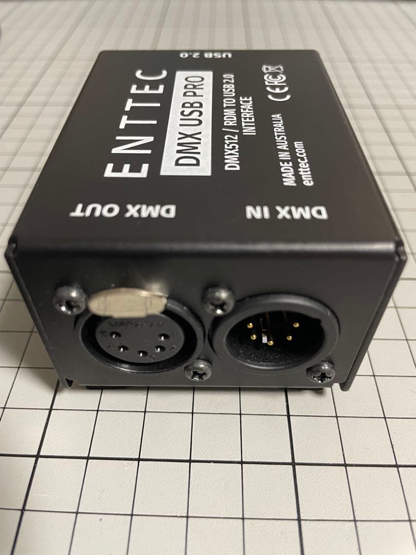 ENTTEC DMX USB PRO (変換ケーブル&ケース付き)
