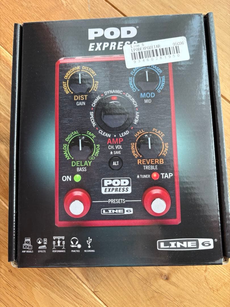 LINE 6 POD EXPRESS ギターエフェクター