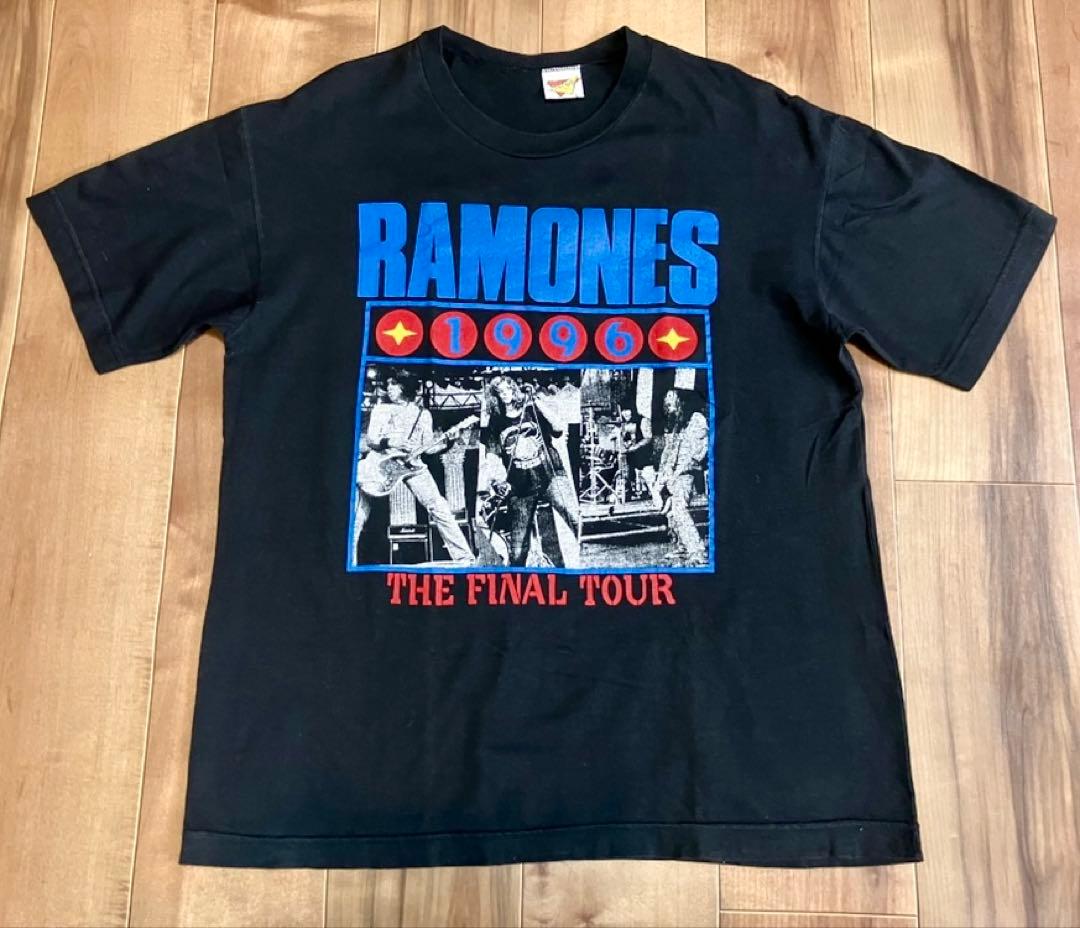 ビンテージRAMONESラモーンズFINALTOUR90sロックバンド当時物希少