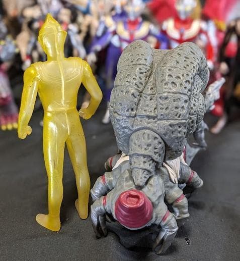 ウルトラマンティガ＆登場怪獣・宇宙人（バンダイ）ソフビフィギュア22体セット＋１