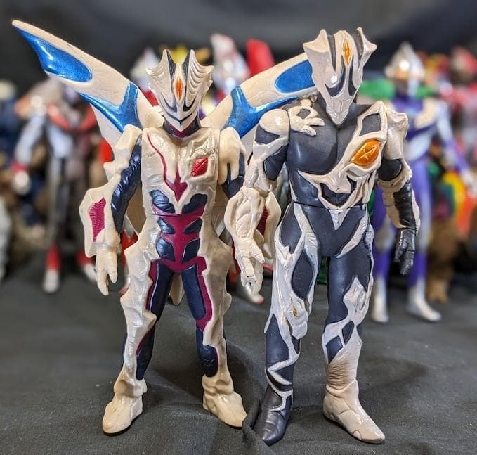 ウルトラマンティガ＆登場怪獣・宇宙人（バンダイ）ソフビフィギュア22体セット＋１