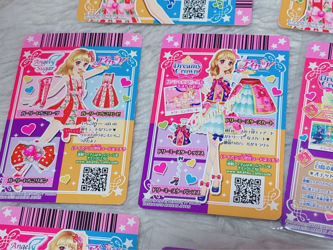 アイカツカード オデットスワン エンジェルアリス ホワイトスカイヴェール まとめ