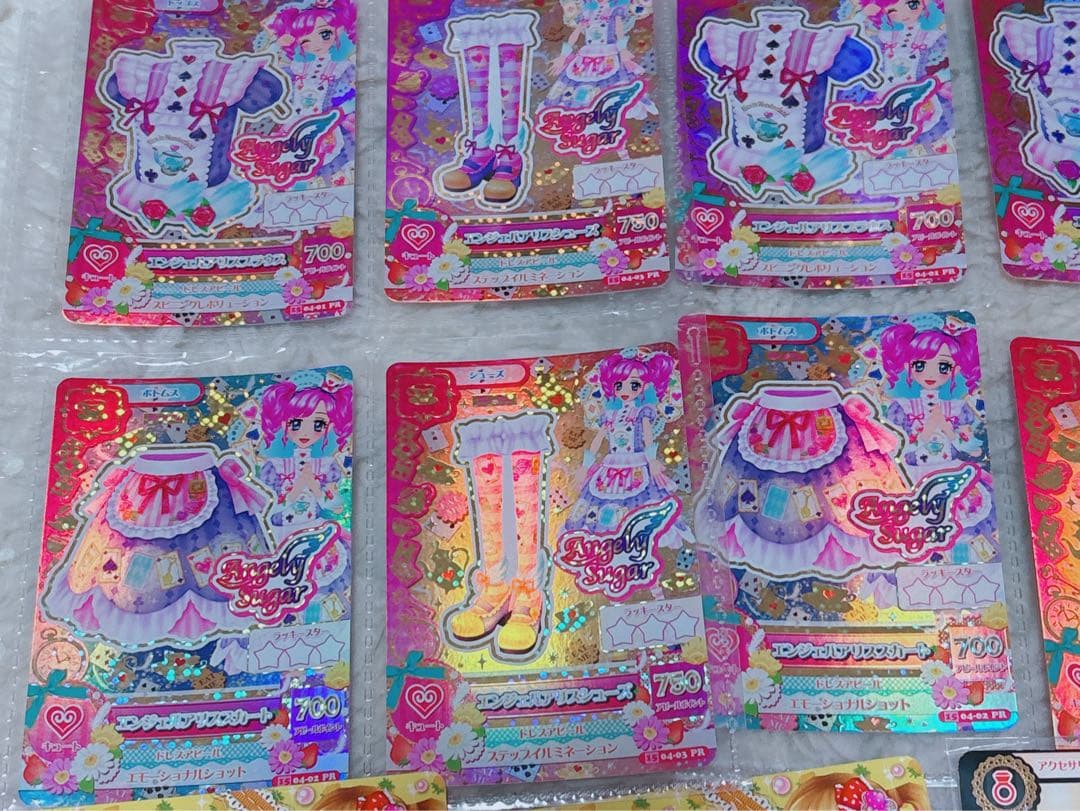 アイカツカード オデットスワン エンジェルアリス ホワイトスカイヴェール まとめ