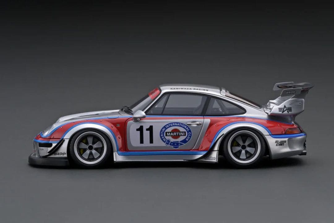 希少 1/18 イグニッションモデル ポルシェ RWB 993 マルティニ
