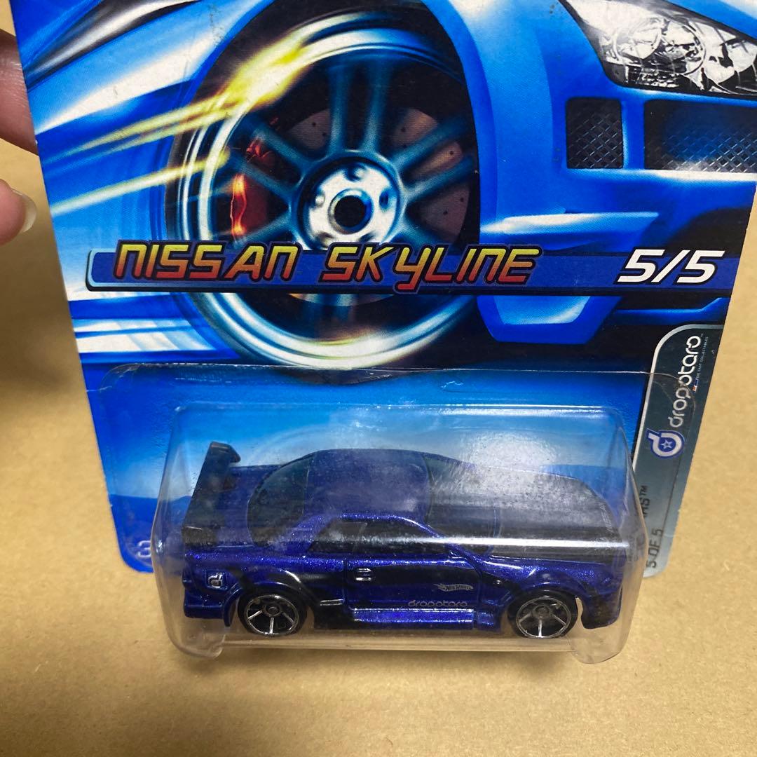 ミニカー Hot Wheels Nissan Skyline DROPSTARS 5/5