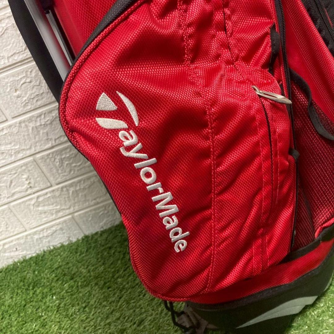 【美品】TaylorMade テーラーメイドキャディバッグ　スタンド式
