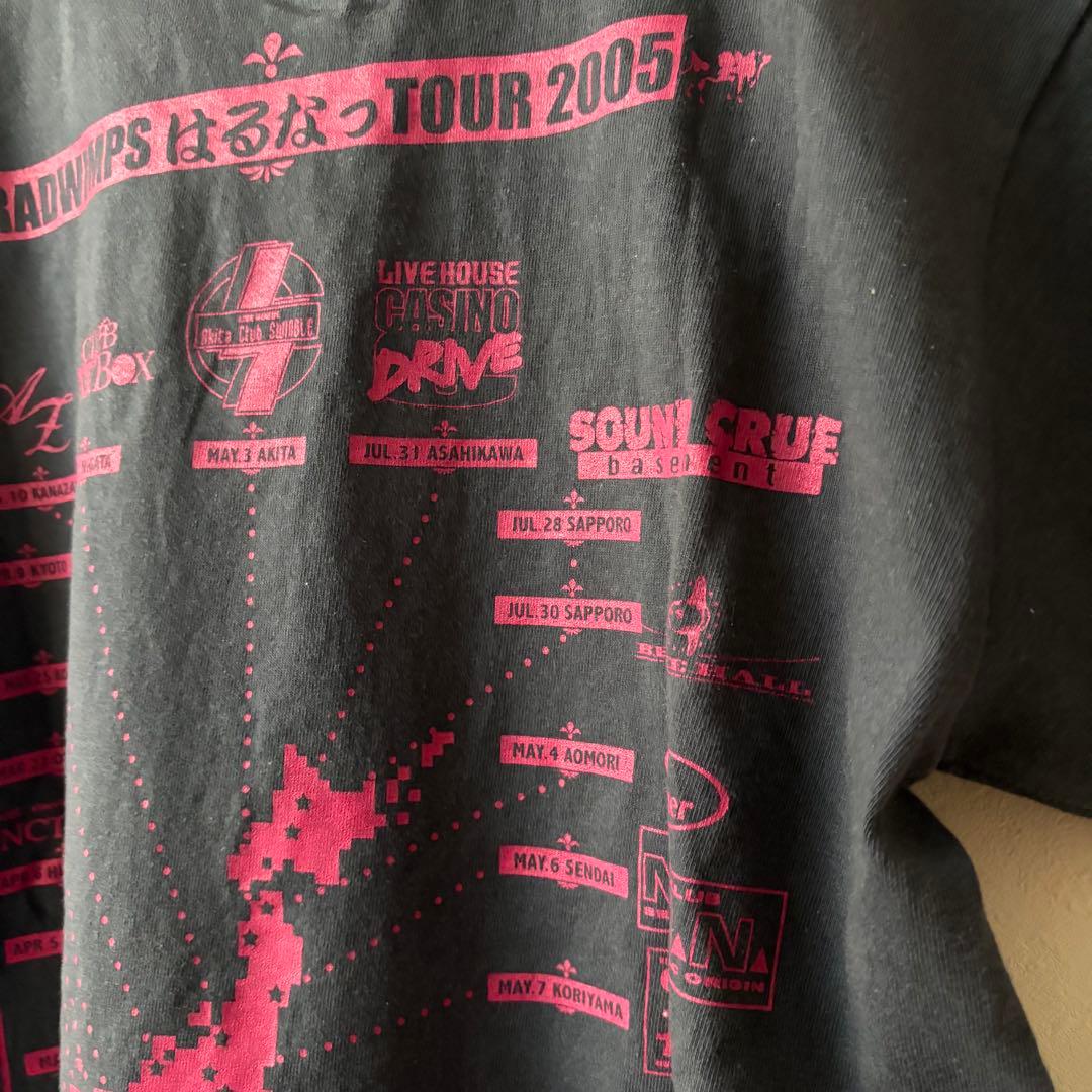 RADWIMPS はるなっTOUR 2005 Tシャツ インディーズ