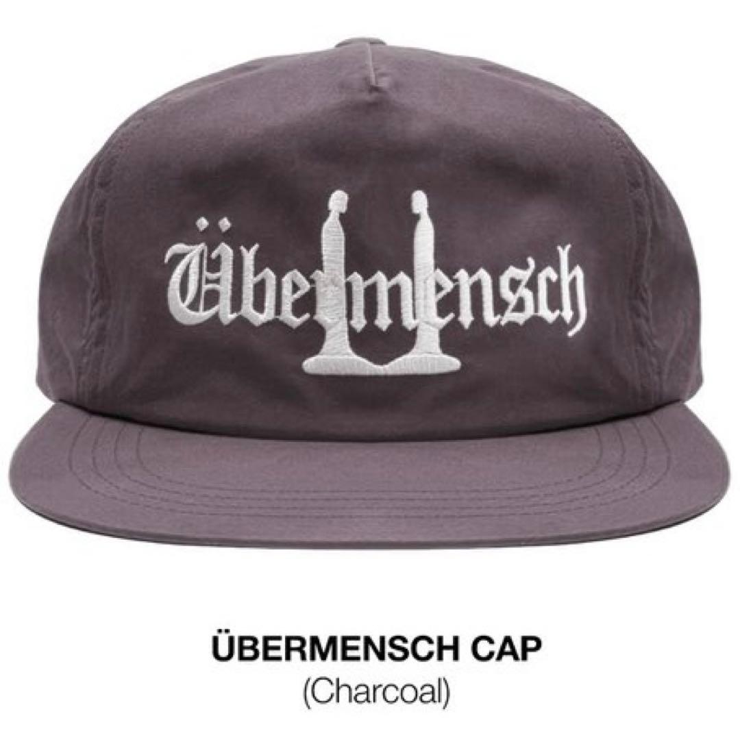 G-DRAGON ジヨン ÜBERMENSCH CAP チャコール グレー