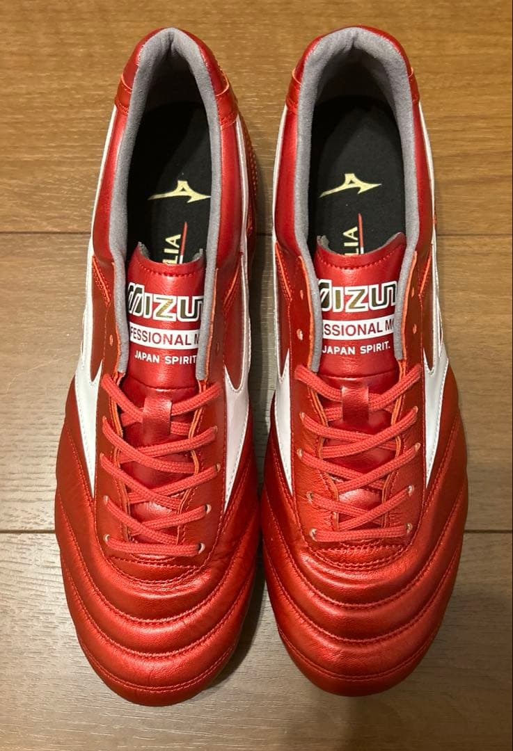 【新品未使用】MIZUNO MORELIA Ⅱ JAPAN モレリア40周年③