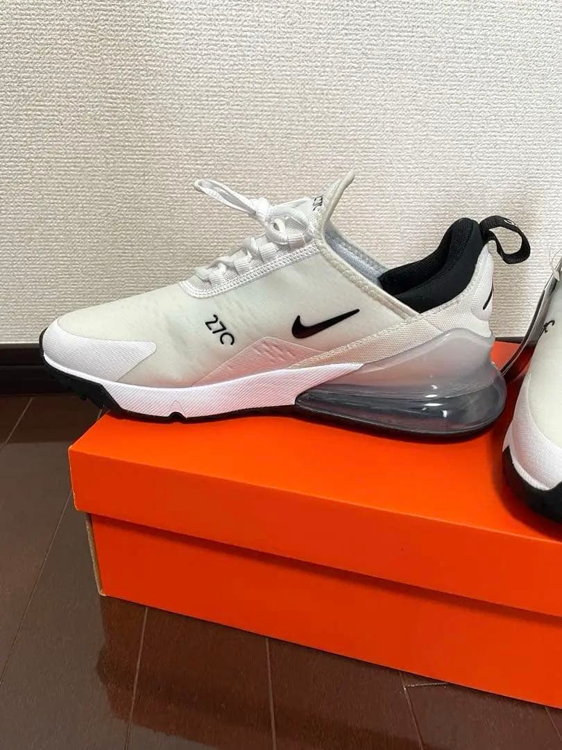【新品】Nike AIRMAX 270ゴルフシューズ25.5cm