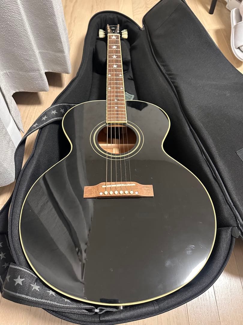 Epiphone アコースティックギター ブラックJ180