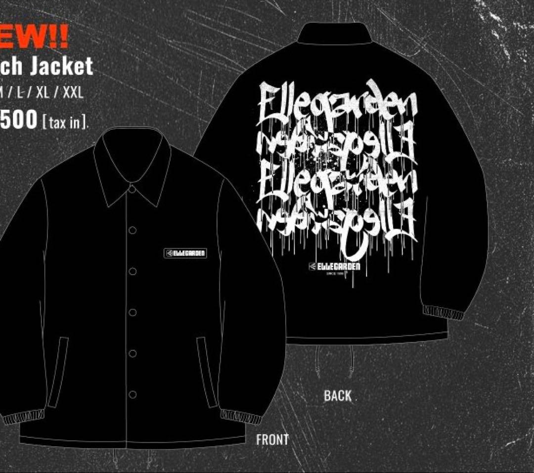 ELLEGARDEN コーチジャケットXL