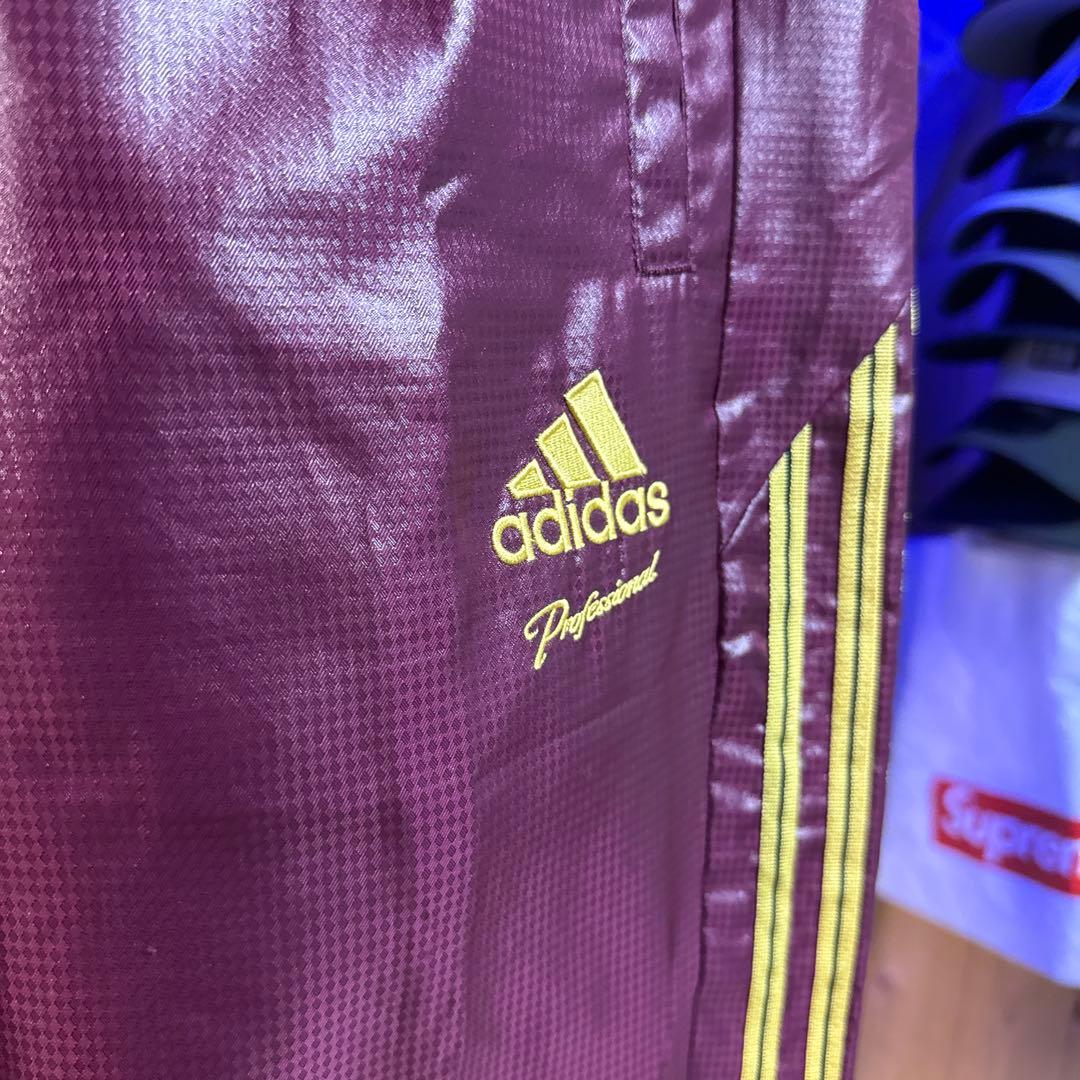 adidas Professional セットアップバーガンディ
