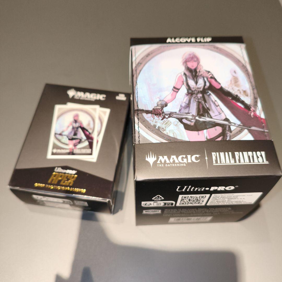 【新品】MTG FF UltraPro ライトニング デッキケース&スリーブ