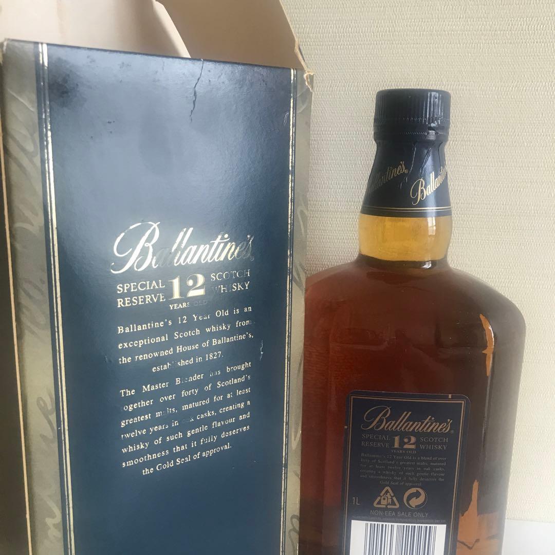 ウイスキー Ballantine's 12Years Old ScotchWhisky 1L