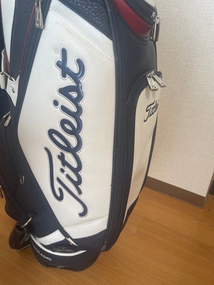 Titleist ゴルフバッグ ネイビー/ホワイト