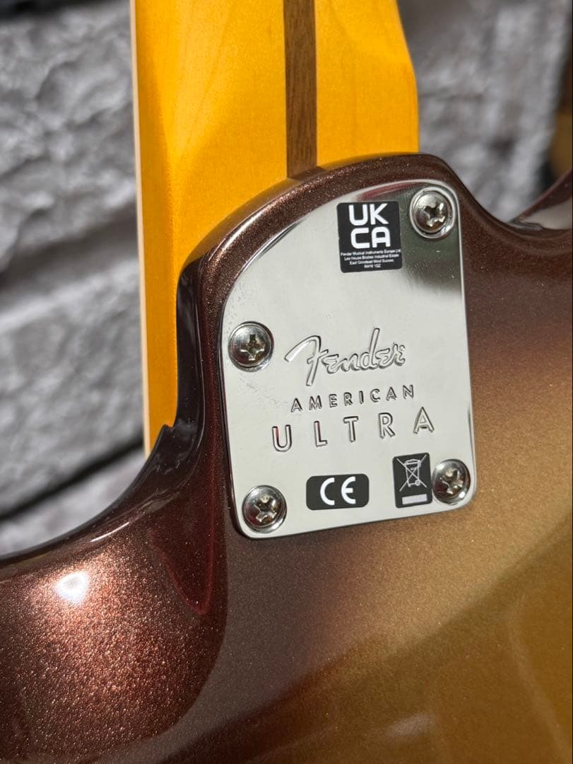 ギター Fender American Ultra Jazz master MBST