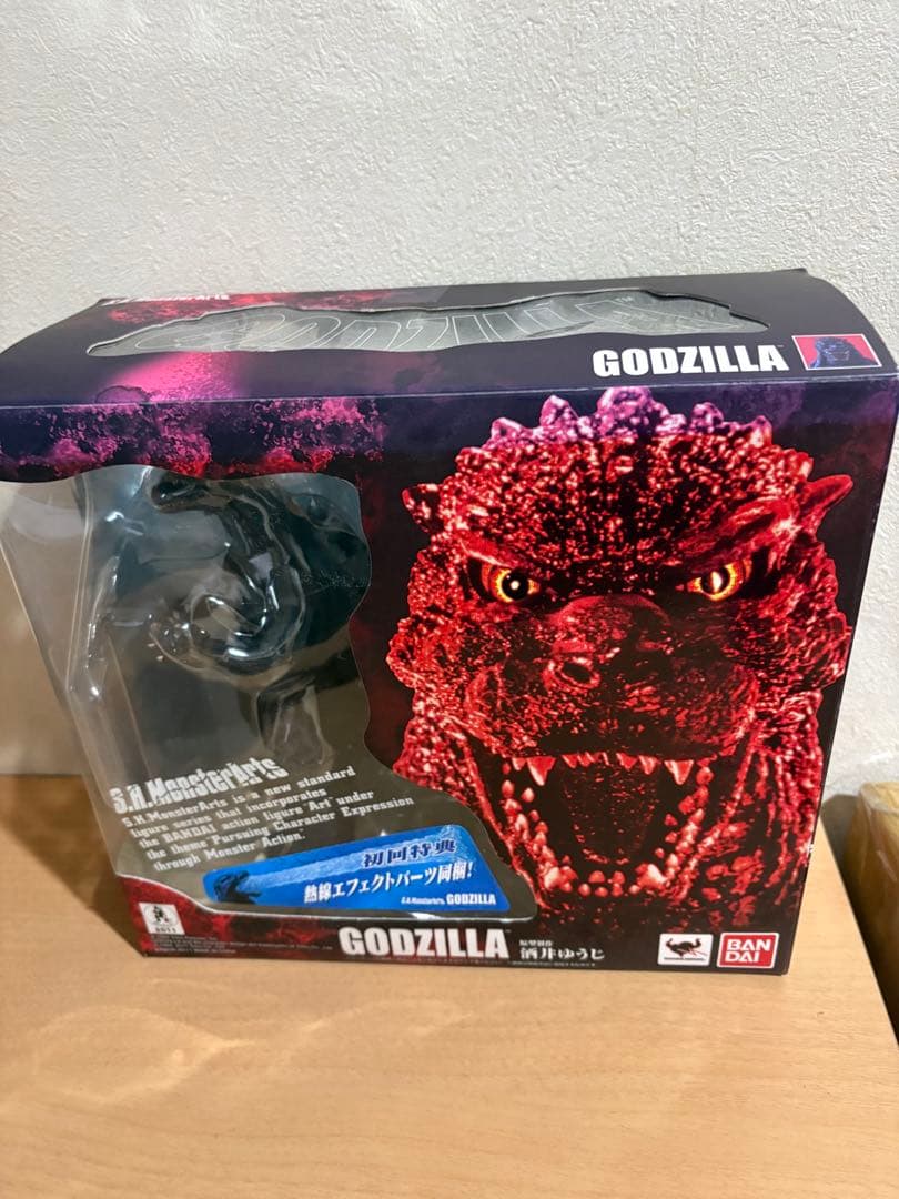 初回特典 熱線エフェクトパーツ同梱 S.H.MonsterArts ゴジラ