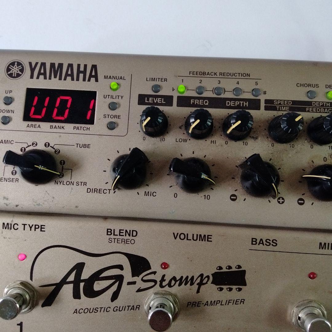 名機　YAMAHA AG-stomp アコースティックエフェクター
